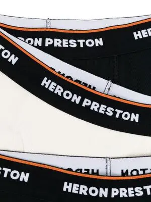 Heron Preston Three-pack Logo-waistband Boxers