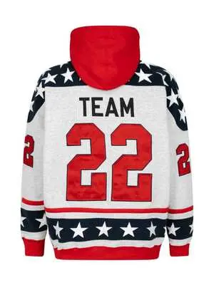 Supreme Hockey Logo Hoodie - White | Editorialist