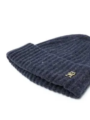 Tommy Hilfiger Logo-plaque Beanie