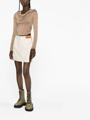 Heron Preston Fitted Mini Skirt