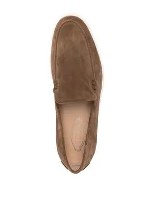 TOD'S 30mm Slip-on Suede Loafers