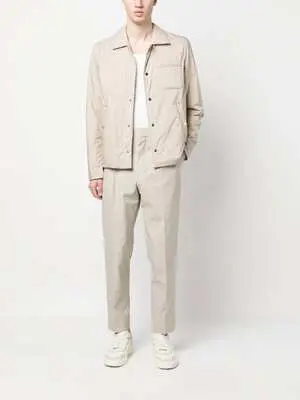 Herno Chantilly Buttoned Jacket - Neutrals
