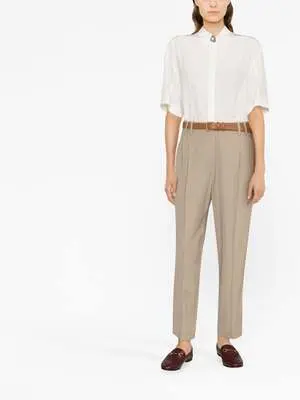 Brunello Cucinelli Tailored Wool-blend Trousers