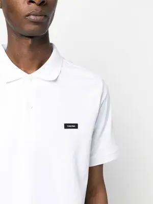 Calvin Klein Logo-patch Polo