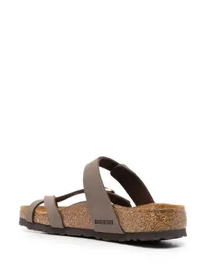 BIRKENSTOCK Mayari Leather Sandals - Brown