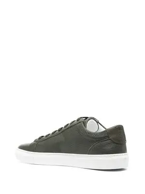 Corneliani Low-top Lace-up Sneakers - Green