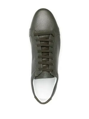 Corneliani Low-top Lace-up Sneakers - Green