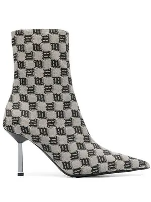 MISBHV Sasha Heeled Ankle Boots