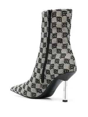 MISBHV Sasha Heeled Ankle Boots