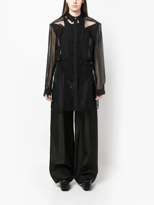 Rick Owens Utility See-through Shirt