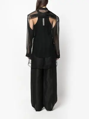 Rick Owens Utility See-through Shirt