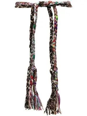 PIERRE-LOUIS MASCIA Pierre-Louis Mascia Double-Strap Rope Belt Multicolour
