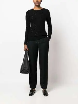 Fabiana Filippi Long-sleeve Jumper - Black