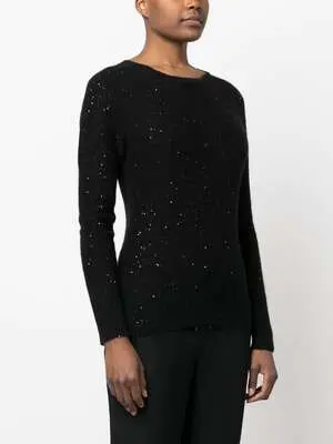Fabiana Filippi Long-sleeve Jumper - Black
