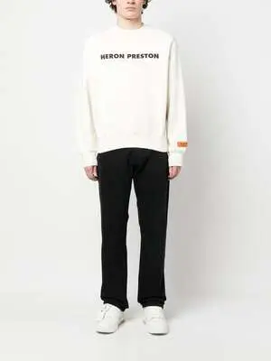 Heron Preston Logo-print Organic Cotton Sweatshirt