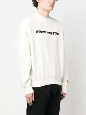 Heron Preston Logo-print Organic Cotton Sweatshirt