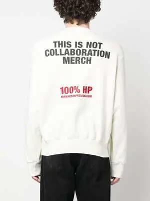Heron Preston Logo-print Organic Cotton Sweatshirt