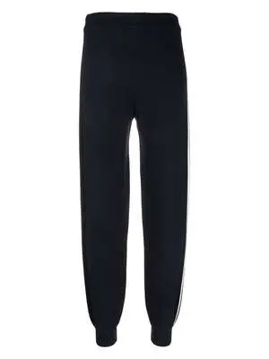 Tommy Hilfiger Side-stripe Cotton Track Pants - Blue