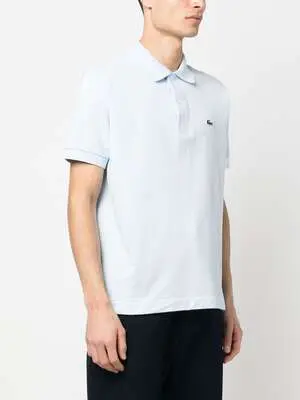 Lacoste Logo-patch Polo Shirt - Blue