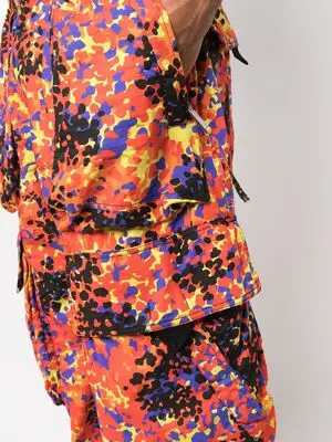 Dsquared2 Abstract-print Cargo Trousers