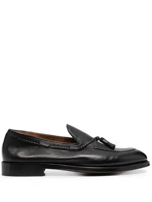 DOUCAL'S Tassel-trim Loafers - Black
