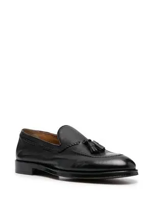 DOUCAL'S Tassel-trim Loafers - Black