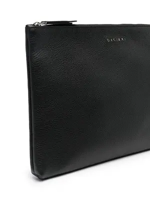 Orciani Zip-fastening Leather Pouch