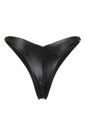 Gcds Logo-hardware Bikini Bottom - Black