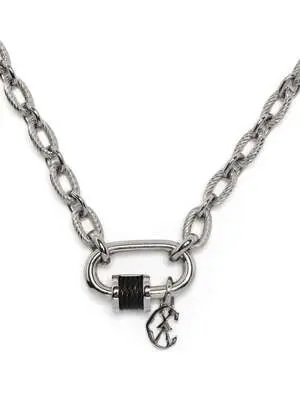 CHARRIOL Forever Lock Cable-link Necklace - Silver