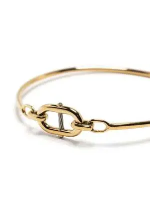 CHARRIOL St Tropez Mariner Chain-detail Hoop Earrings - Gold