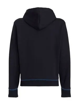 Etro Logo-patch Pullover Hoodie