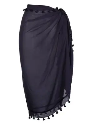 Melissa Odabash Pareo Sarong Skirt - Blue