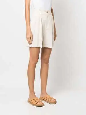 Woolrich Pleated Turn-up Shorts
