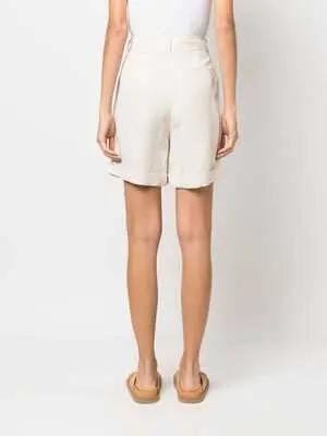 Woolrich Pleated Turn-up Shorts