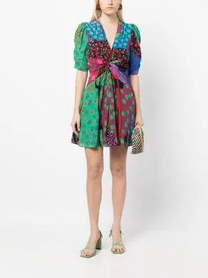 Rhode Graphic-print Mini Dress