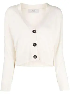 PRINGLE OF SCOTLAND Pringle Of Scotland Cropped Cashmere Cardigan