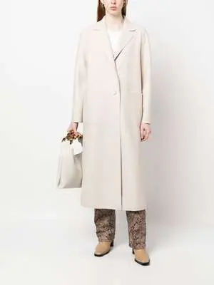 Harris Wharf London Side Slit Trenchcoat