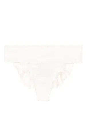 CLUBE BOSSA Jasper High-waist Bikini Bottoms - White