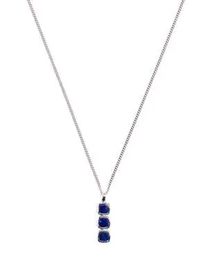 Tom Wood Mini Cushion Pendant Necklace - Silver