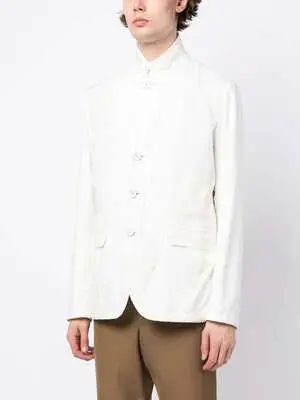 Herno Button-front High Neck Jacket