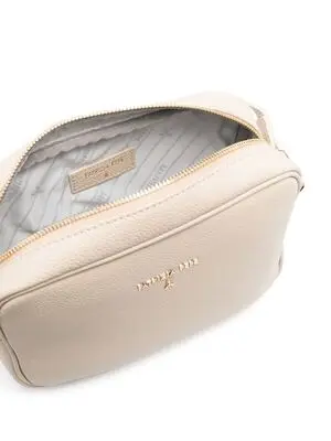 Patrizia Pepe Faux Leather Cross Body Bag - Neutrals