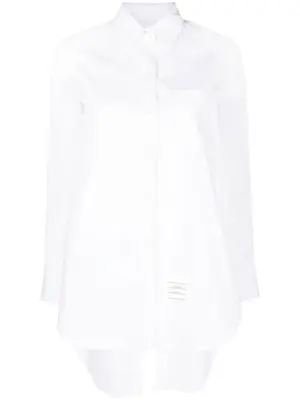 Thom Browne Cross-strap Belted Waist Shirt