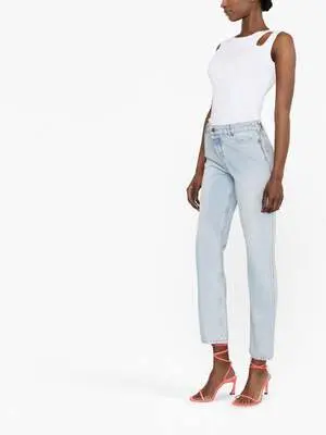 Alexandre Vauthier Slim-fit Straight Jeans - Blue