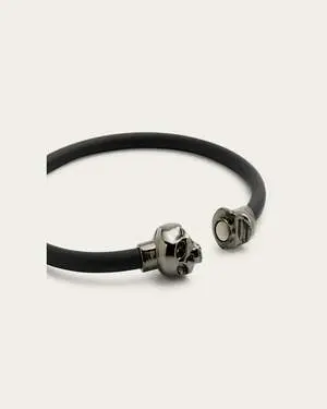 Alexander McQueen Rubber Cord Skull Bracelet