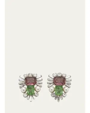 BEN-AMUN Clip-on Earrings - Multicolor