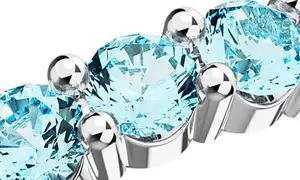 SWAROVSKI Matrix Round Crystal Ring - Blue