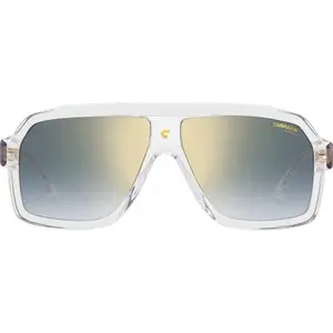 Carrera Eyewear 60mm Polarized Rectangular Sunglasses - Natural