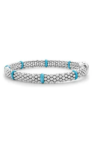 Lagos Caviar Ceramic Station Bracelet
