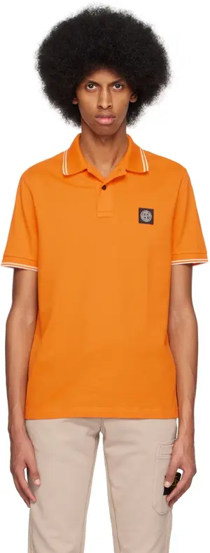 Stone Island Stone Island Orange 2SC18 Polo - V0032 Orange