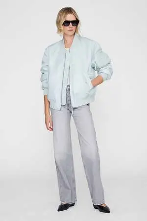 ANINE BING Leon Bomber Jacket Spring Mint